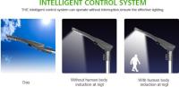 China 18650 Lithium Battery LED Street Lighting 160 - 170 Lm / W  Die - Casting Aluminum Material for sale