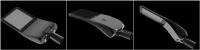 China CE EMC LVD RoHS CB ENEC listed Tempered Glass LED Street Light 100W 140lm/w IP66 5 Years Warranty for sale