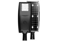 China 2021 New lithium battery 160lm/w 20w 30w 40w 50w  all in one solar led street light for sale