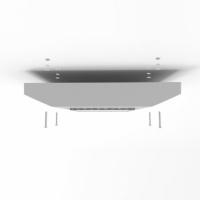 China High Lumen 160lm/w New Design LED Canopy Light for Gas and Petrol Station for sale
