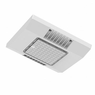 China Gas Station LED Canopy Lights 165lm/w 100w 150w IP66 IK10 85 Degree Optical Lens for sale