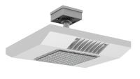 China ROHS Outdoor 160lm/W IP66 5.8g LED Canopy Lights For Gas Station for sale