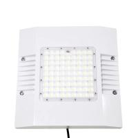 China Gas Station LED Canopy Lights 165lm/w 100w 150w IP66 IK10 85 Degree Optical Lens for sale