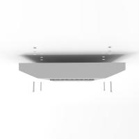 China White Colour Led Gas Station Canopy Lights 165lm/w 100w 150w IP66 IK10 85 Degree for sale
