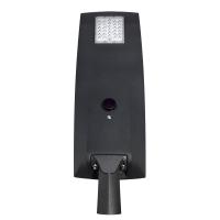 China All In One Solar LED Street Light Sunpower Solar Panel Phosphate Lithium Battery for sale