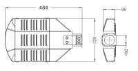 China IP66 Waterproof 160lm/w Aluminum led street light 100w led Parking Lot Lighting Led Road way Light for sale
