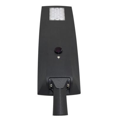 China led solar street light diecast aluminum 10-80w Lumileds Luxeon 5050 chips 160-170lm/w microwave/PIR sensor smart control for sale