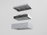China 100/150/200w Canopy Led Lights IP66 IK10 Surface Mounted For Gas Station Lighting for sale