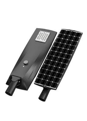 China 50 Watt LED Street Lighting All In One Luxeon 5050 Aluminum Lamp Body Material for sale