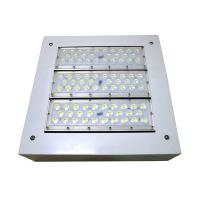 China 50w 100w 150w IP65 LED Canopy Lights Recessed Installation For Gas Station for sale