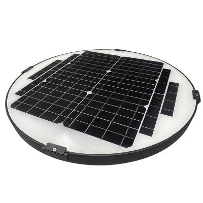 China 30W 2050lm 150lm/w 12V30Ah Outdoor Solar Garden Lights for sale