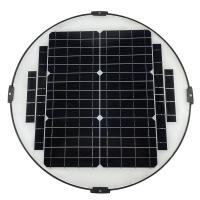 China Outdoor 12V 30Ah 150lm/w Solar LED Garden Lamp 30W 2050lm for sale