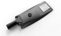 China 30W Lumileds 5050 Solar LED Street Light All In One 18650 battery for sale