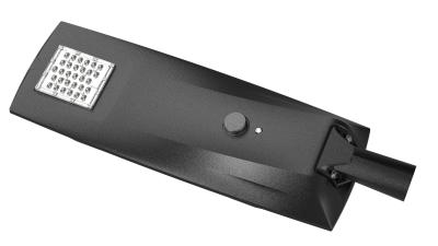 China 40W 160lm/w 12V 40Ah Solar LED Street light 6350lm for sale