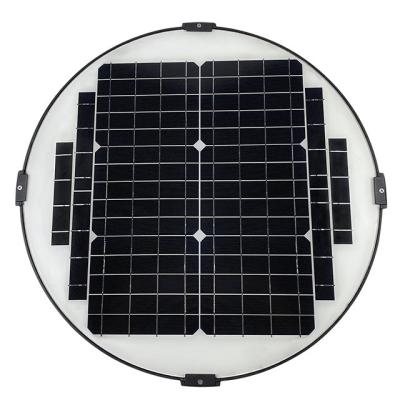 China Outdoor Integrated 30W MPPT Led Garden Post Lights Solar Powered for sale