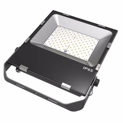 China Waterproof IP66 100w Industrial Outdoor LED Flood Lights With 5500k Pure White for sale