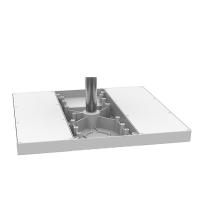 China 165lm/w High efficiency Anti-Glare Gas Station Led Canopy Lights with 5 years Warranty for sale