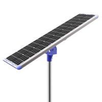 China All In One 180LM/W 100W Solar LED Street Lights LUXEON 5050 for sale