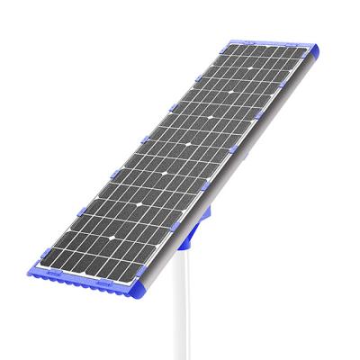 China All In One 80W Solar LED Street Lights Motion Sensor Time Control for sale