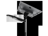 China Die Casting Aluminum IP66 60W Solar LED Street Light Time Control for sale