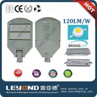China High Luminous Efficiency LED Street Lighting 150lm / w Bridgelux Chip IP66 for sale