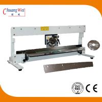 China Manual V Cut PCB Depaneling With Circular And Round Blades To Separating PCB for sale