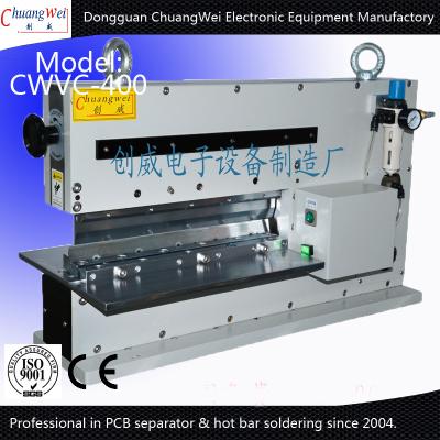 China Two Japan Linear Blades Pre - Scored PCB Depanelizer For 400mm Rigid Thickness PCB for sale