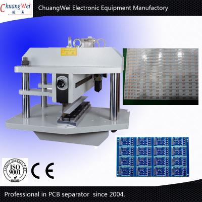 China High Speed Steel Linear Blades Pneumatic Metal Cutter Machine For Rigid PCB for sale