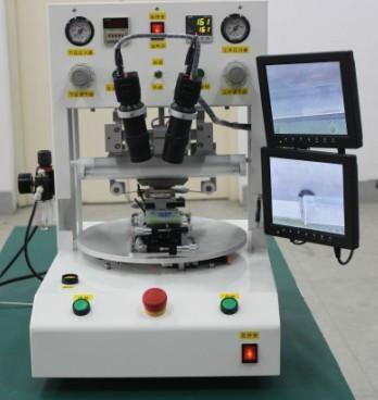 China Double Turnable Tables Hot Bar Soldering Equipment For ACF / TAB for sale