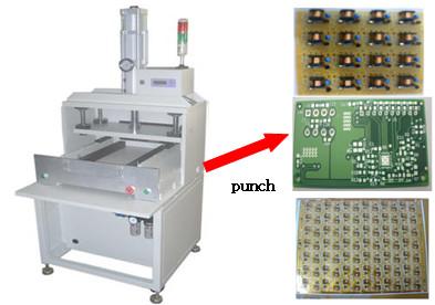 China PCB Punching Machine Workable for FR4,FPC and Alumium Boards for sale