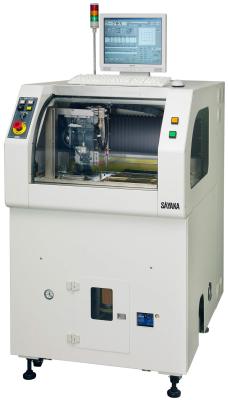 China PCB Depaneling With Auto - cleaning System Dual Working Table for sale