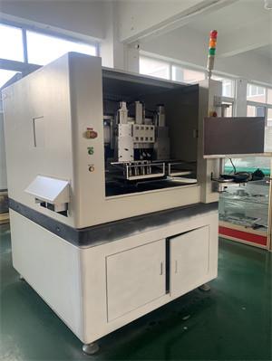 China Manual 220V PCB Depaneling Router With CCD Camera System For Loading/Unloading for sale