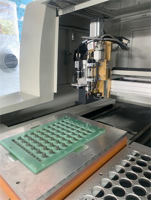 China KAVO Spindle motor PCB Router Machine With High Resolution CCD Video Camera Vision System for sale