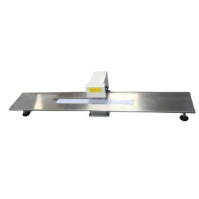 China Mini V Cut PCB Separator Stepper/Servo Motor Driven Blades Number Depend On PCB for sale
