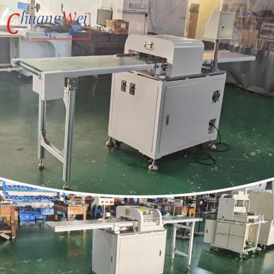 China Offline Multi Blade PCB CNC Router 0.3-3.5mm Thickness 5mm Max Workstation for sale