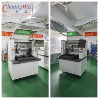 China 4.2KW PCB Router Cutting Machine Manual Tool Change 450*350mm Workstation for sale