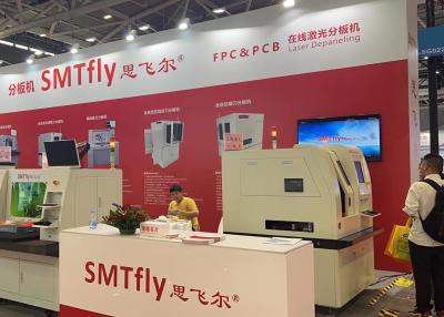China High Safety Protection Laser PCB Depaneling Machine 50 Microns Cutting Tolerances for sale