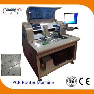 China Manual Loading / Unloading PCB Depaneling Router with 50000RPM for sale