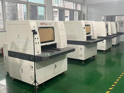 China High Safety Protection Laser Depaneling Machine Laser Power 10W / 12W / 15W / 18W 30KHz for sale