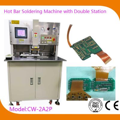 China Effective Hot Bar Soldering Machine Bonding 150*150mm FFC to PCB White Heat Pluse Soldering for sale