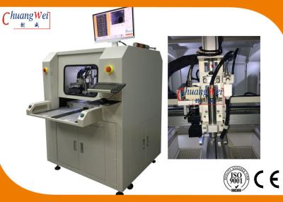 China Spindle PCB Depaneling Router with CCD Camera System 220V for sale