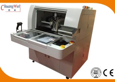 China Dual Table PCB Router Machine with Optional Upper/Lower Vacuum Cleaner for sale