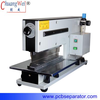 China High Speed Pneumatic PCB Separator Machine With Two Sharp Linear Blades for sale