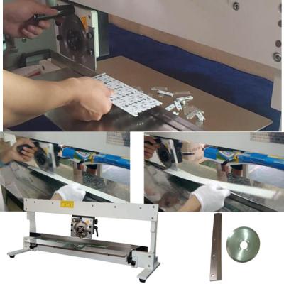 China Manual PCB Depaneling Machine LCD Program Control no Vibration for sale