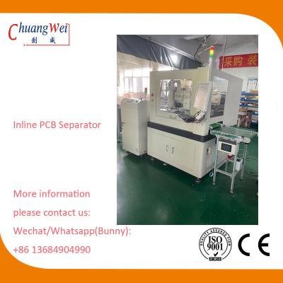 China High Efficiency Inline PCB Router Machine with Break Blade Checking Function for sale
