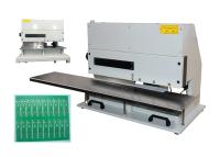 China V-cut PCB Separator Motorized Pneumatic with Safety Protecting Hand for sale
