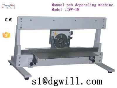 China Manual V-cutting PCB Depaneling Machine Circle Blade / Linear Blade for sale
