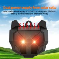 China 50-100 Square Meters Coverage Solar Battery Operated Eco Friendly Wild Pig Repeller for sale