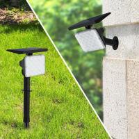 China Outdoor Solar Led Garden Gate Light Lighting Solutions with Waterproof Spotlight for sale