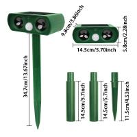 China Outdoor Solar Powered Waterproof Animal Repeller Shocked Repeller for Animal Control for sale